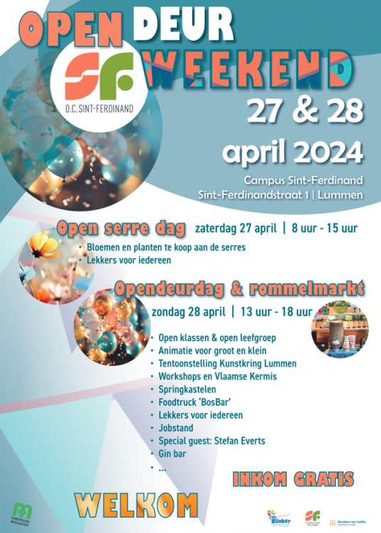Open Deur Weekend 2024 – O.C. Sint-Ferdinand